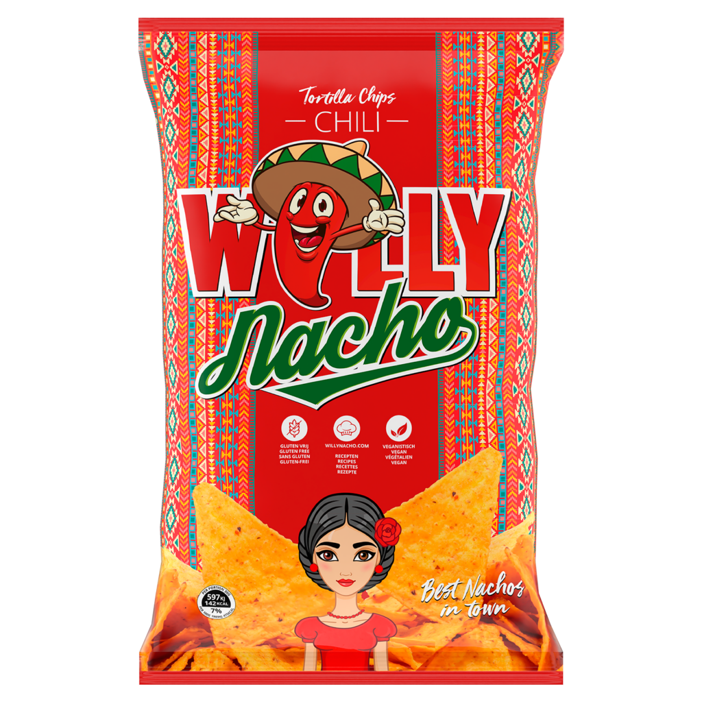 Tortilla Chips Chili 12x450g ⋆